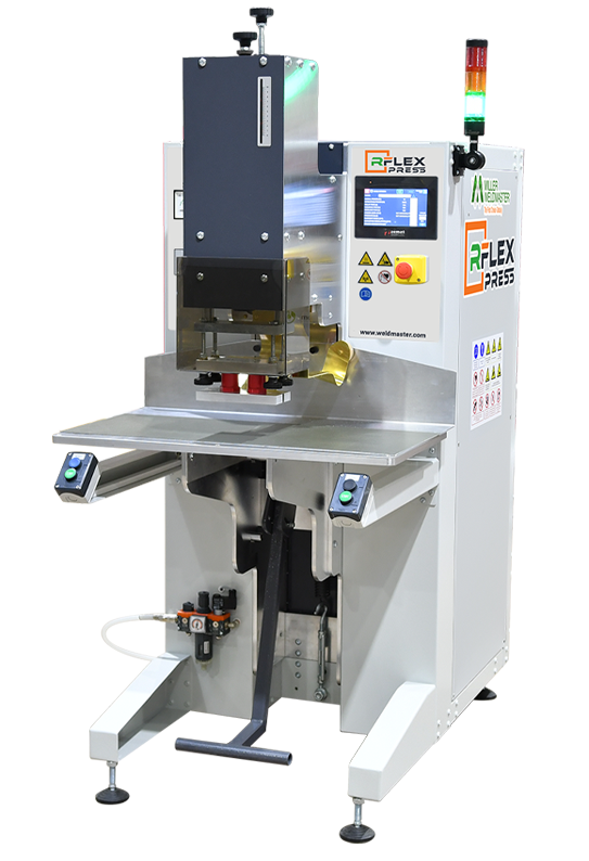 RFレスプレス｜小型プリビジョン高周波溶接機